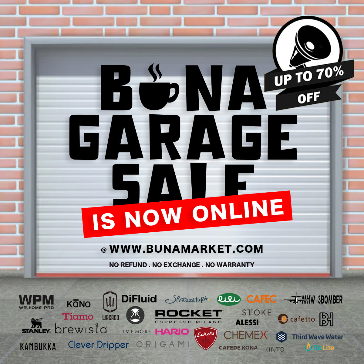 Buna Garage Sale 2023 | BUNAMARKET